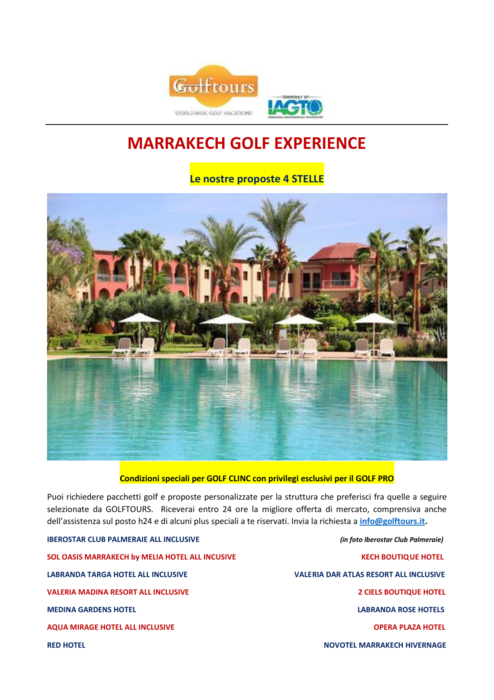 Marrakech :: GOLFTOURS